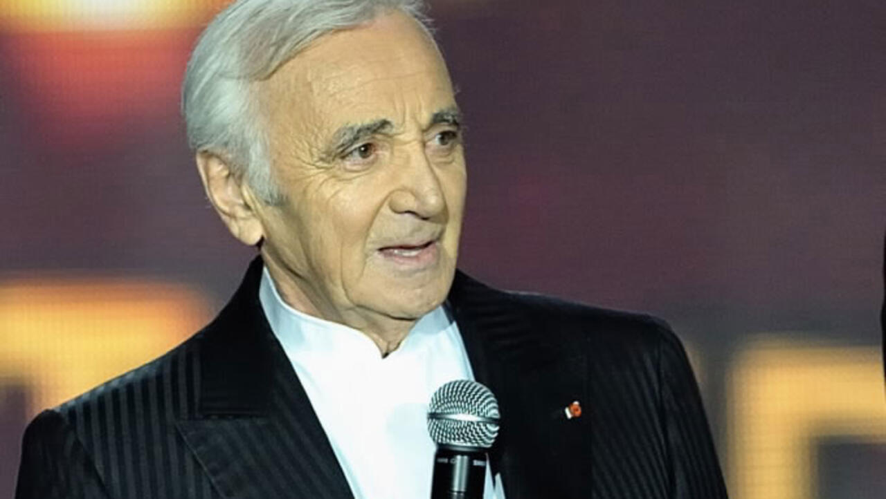 French crooner Aznavour still singing at 90