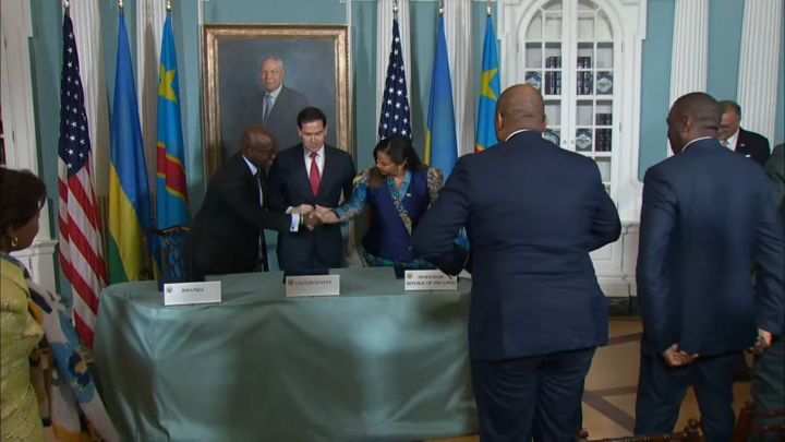 La RDC et le Rwanda ont signé un accord de paix historique à Washington