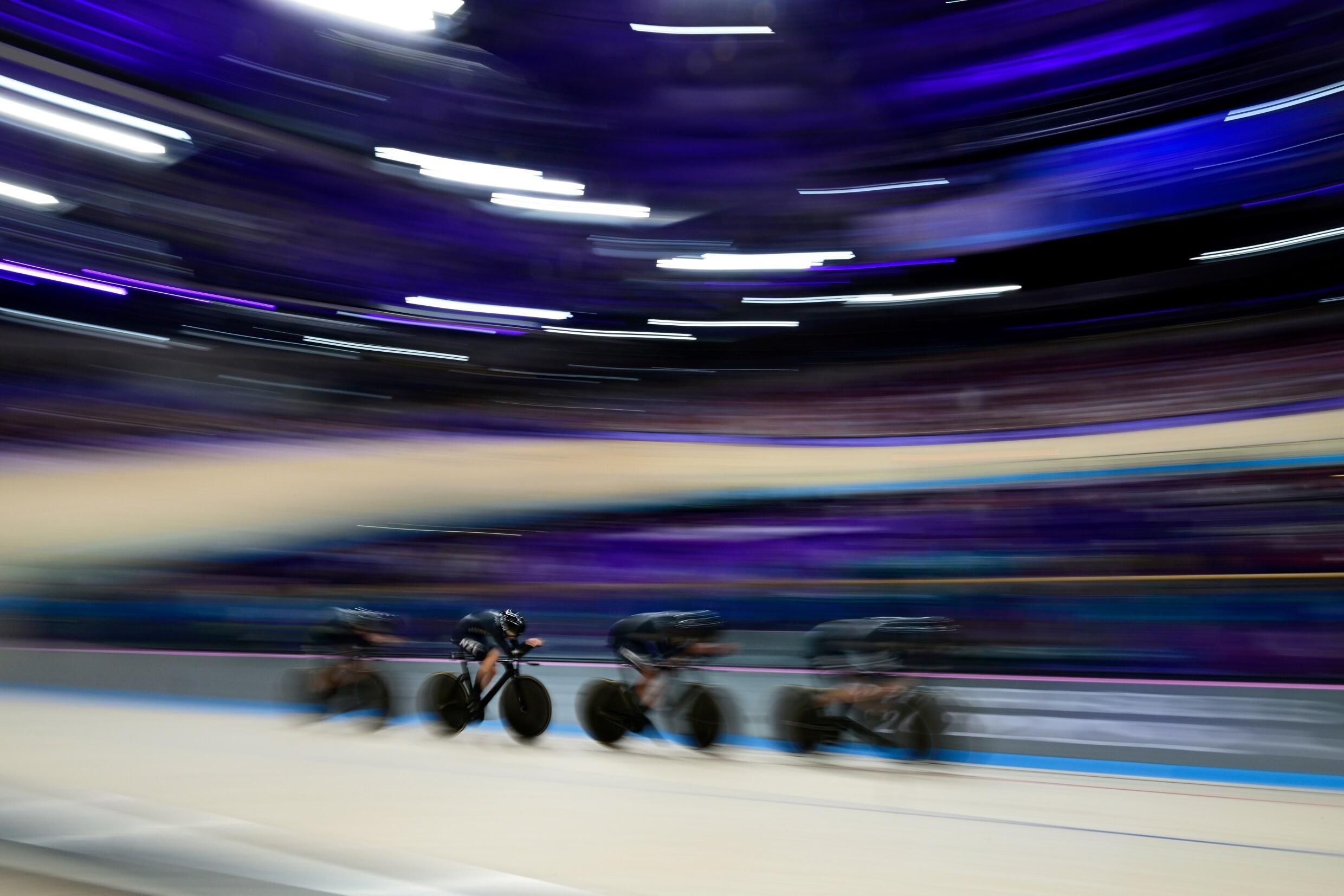 Cyclisme: les records fondent sur la piste aux étoiles de Saint-Quentin ...