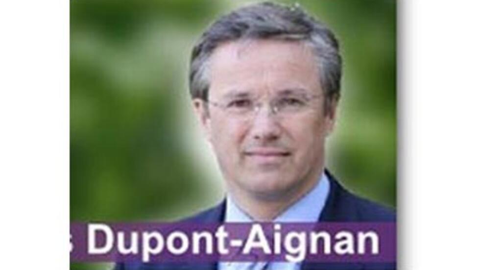 Nicolas Dupont-Aignan, président de Debout La République, député-maire ...