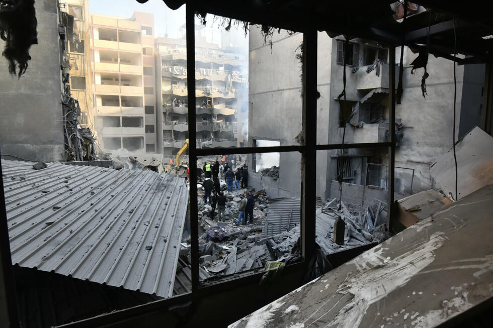 Fear in central Beirut district hit by Israeli strikes