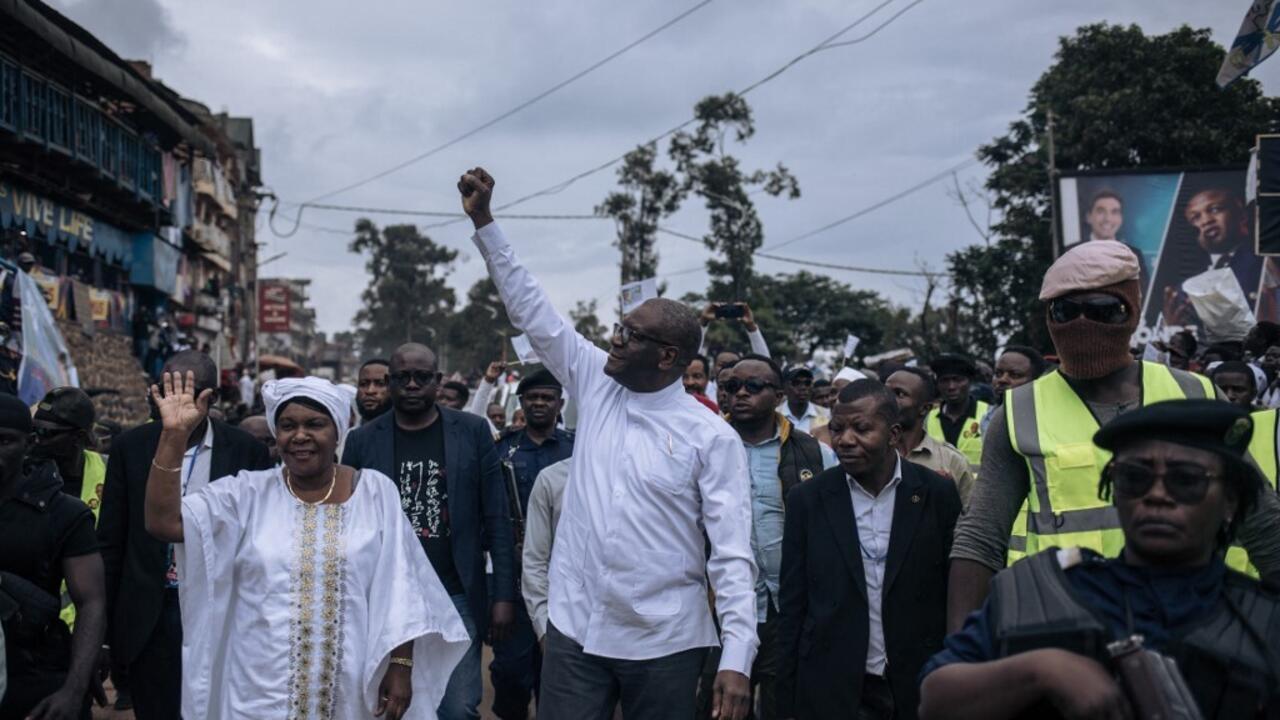 RDC: le docteur Mukwege lance sa campagne pour la présidentielle à Bukavu