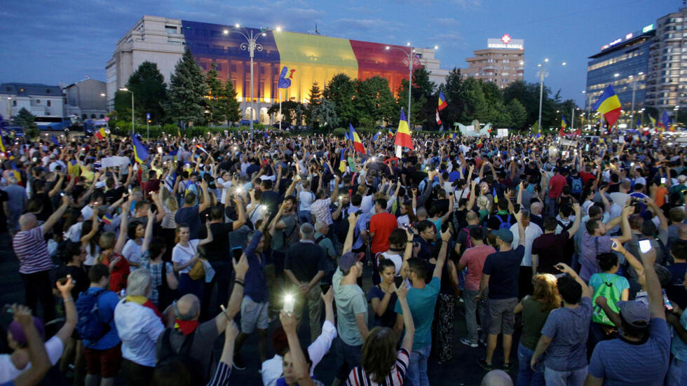Roumanie: nouvelles manifestations contre le gouvernement et la corruption