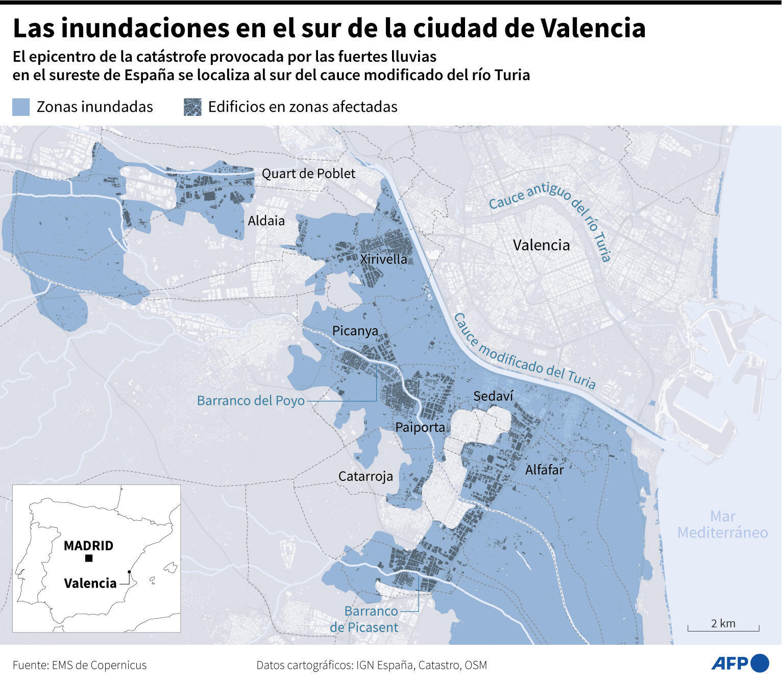 Los dilemas de la reconstrucción en las zonas inundadas de España
