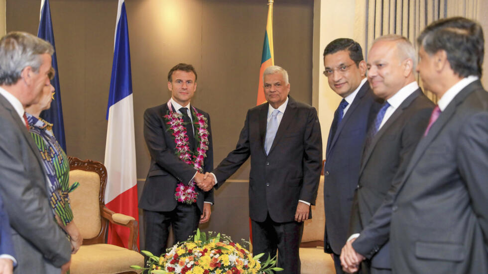 Pháp cam kết hợp tác, tái cấu trúc nợ cho Sri Lanka