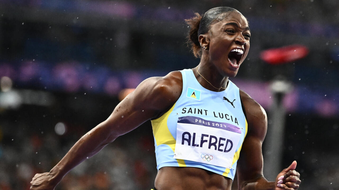 Alfred the great: sprinter's 100m victory gives St Lucia first Olympic ...