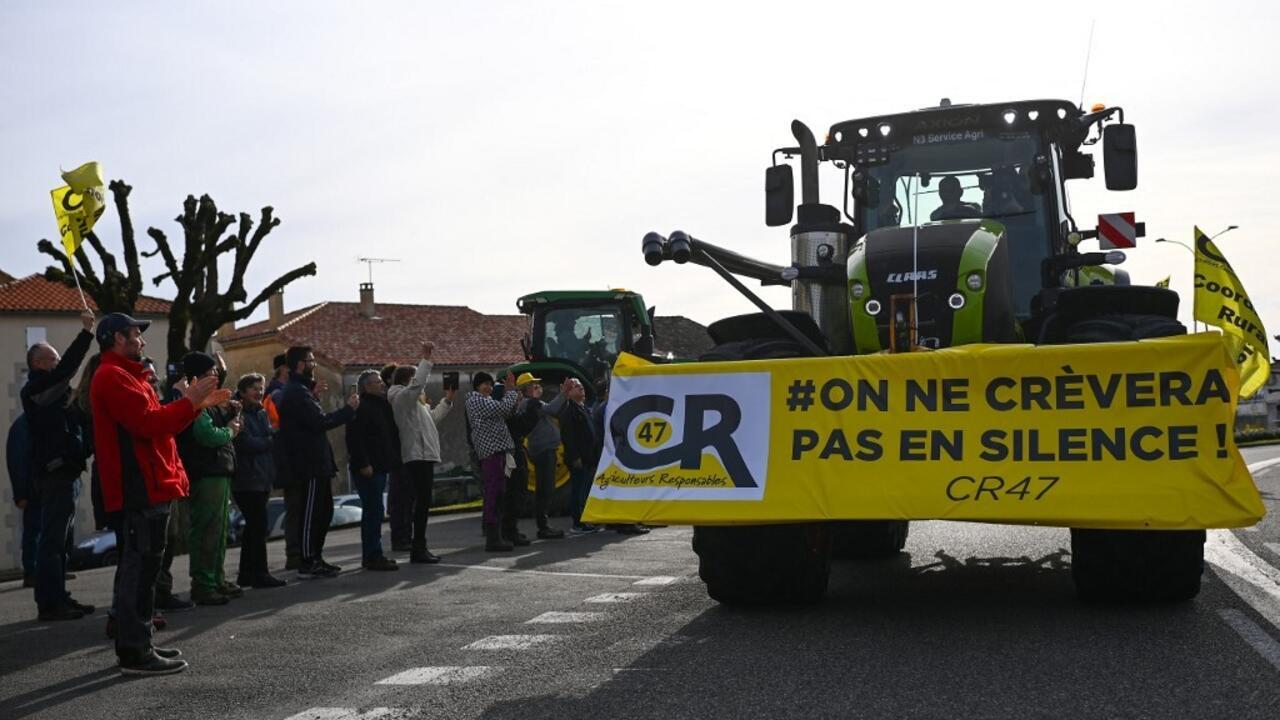 Agriculteurs: la tension monte d'un cran en France avec le démarrage du ...