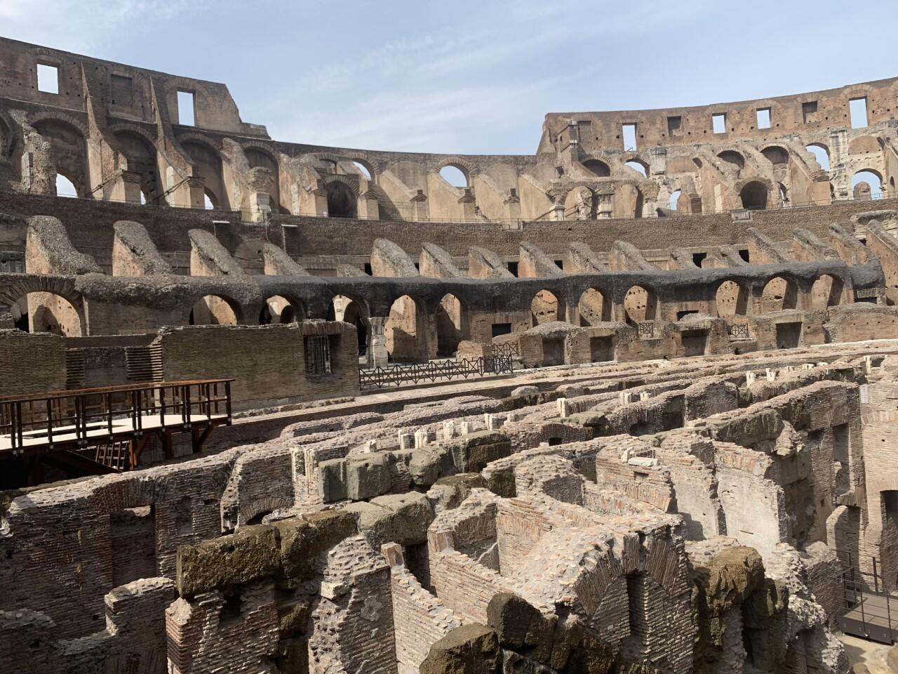 Rome's Colosseum opens newly restored mythical 'backstage' to the public