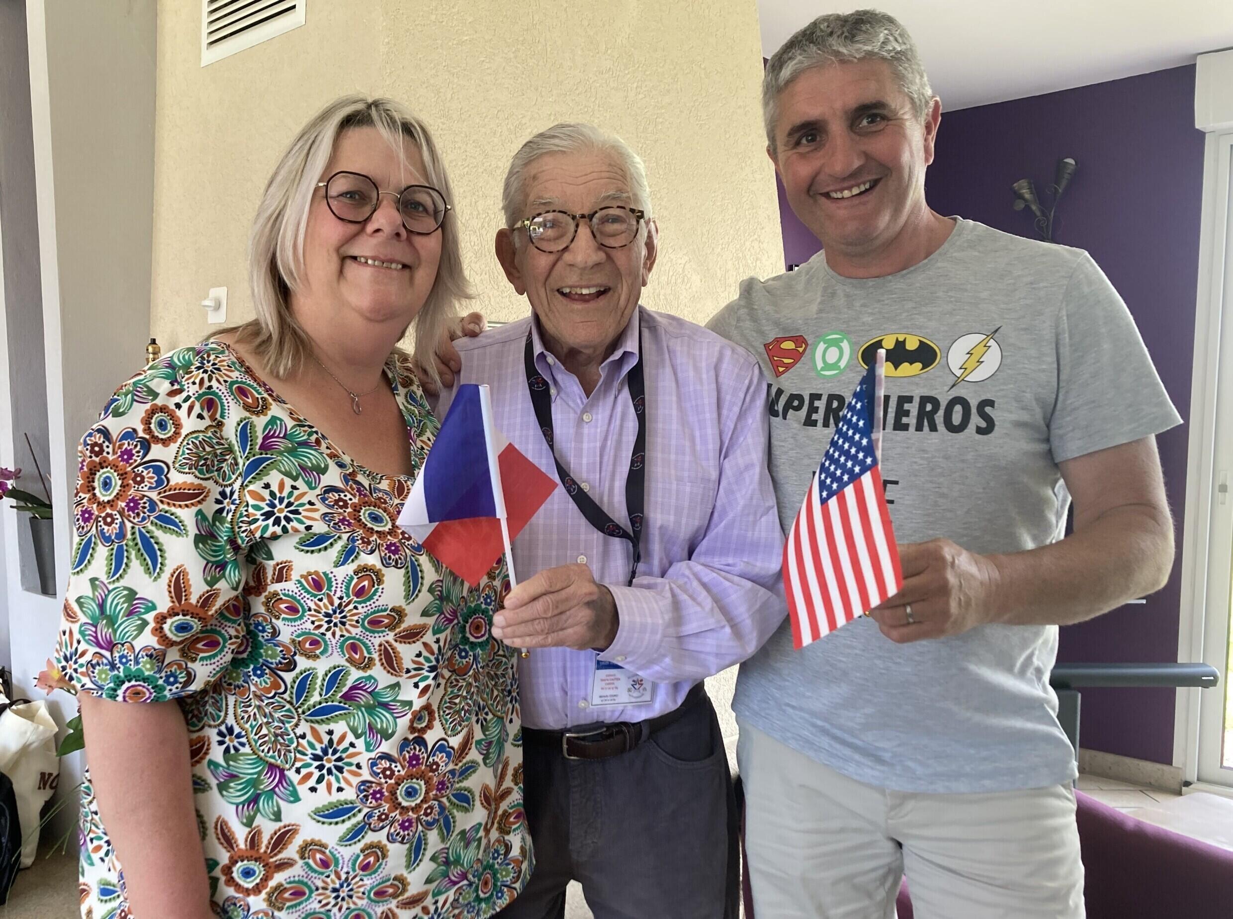 US WWII veteran 'at home' in Normandy for D-Day commemorations