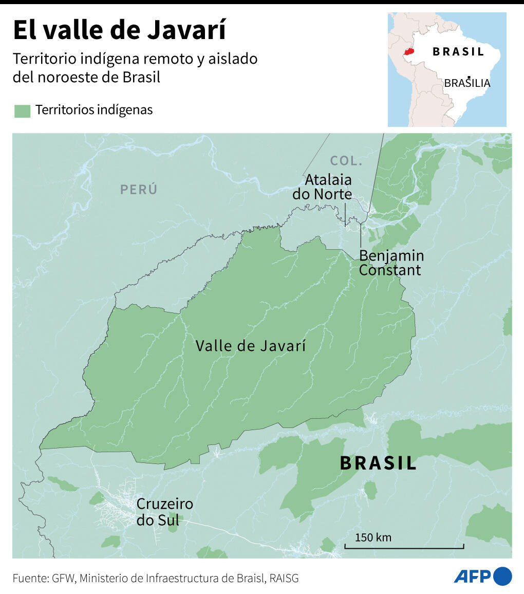 En el Amazonas, los "guerreros de la selva" defienden el Valle del Javarí