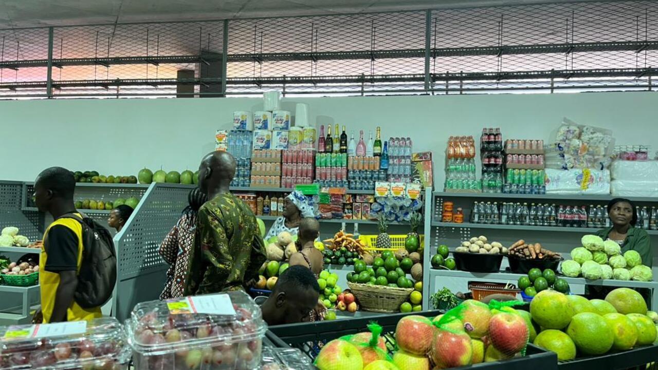 Bénin: inauguration officielle du marché moderne de Cadjèhoun à Cotonou