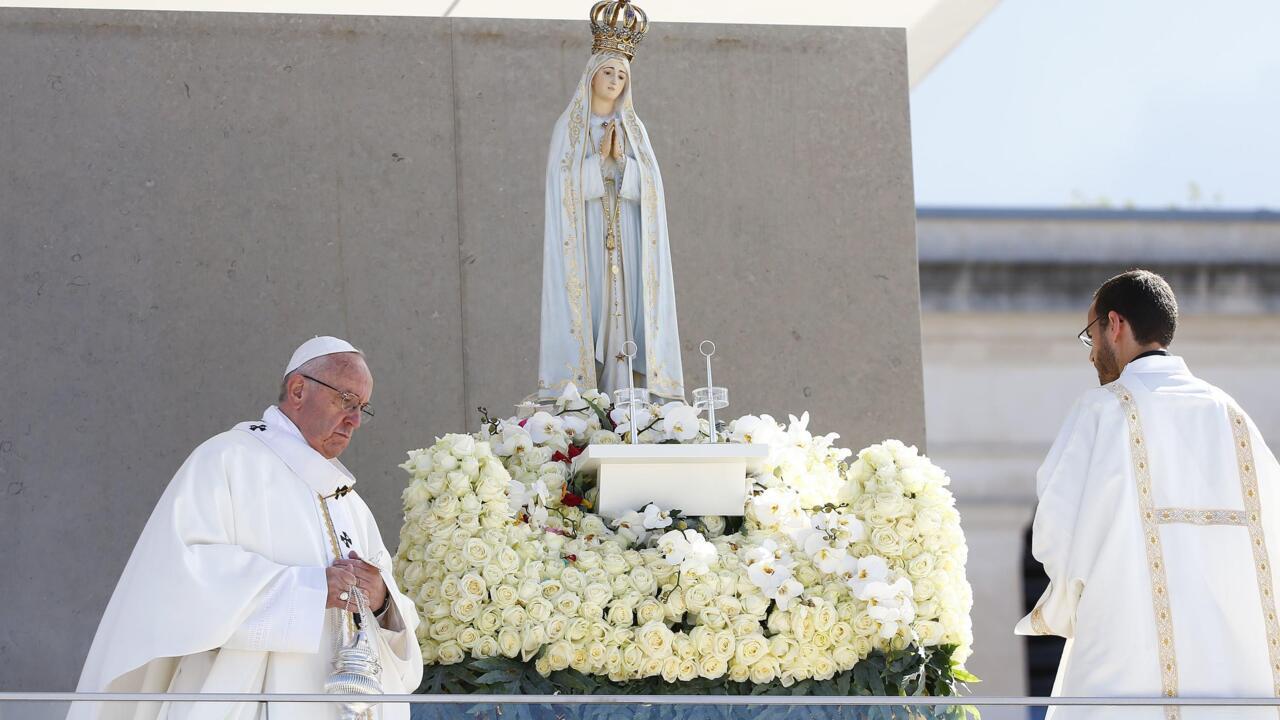 Fátima recibe al papa Francisco