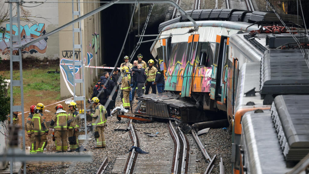 Espanha enfrenta segundo acidente ferroviário em dois dias: uma pessoa ...