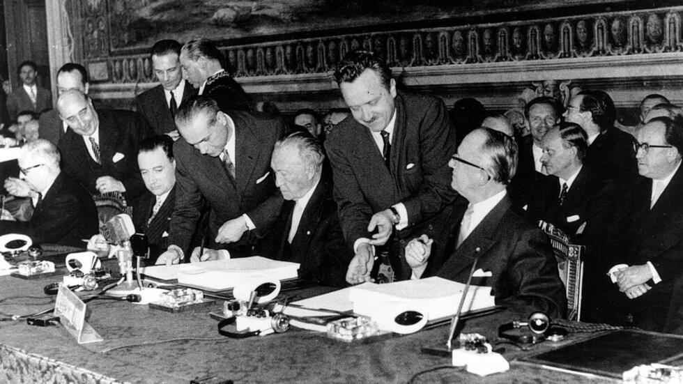 Du Traité de Rome à la déclaration de Rome, 60 ans d’une histoire de l ...