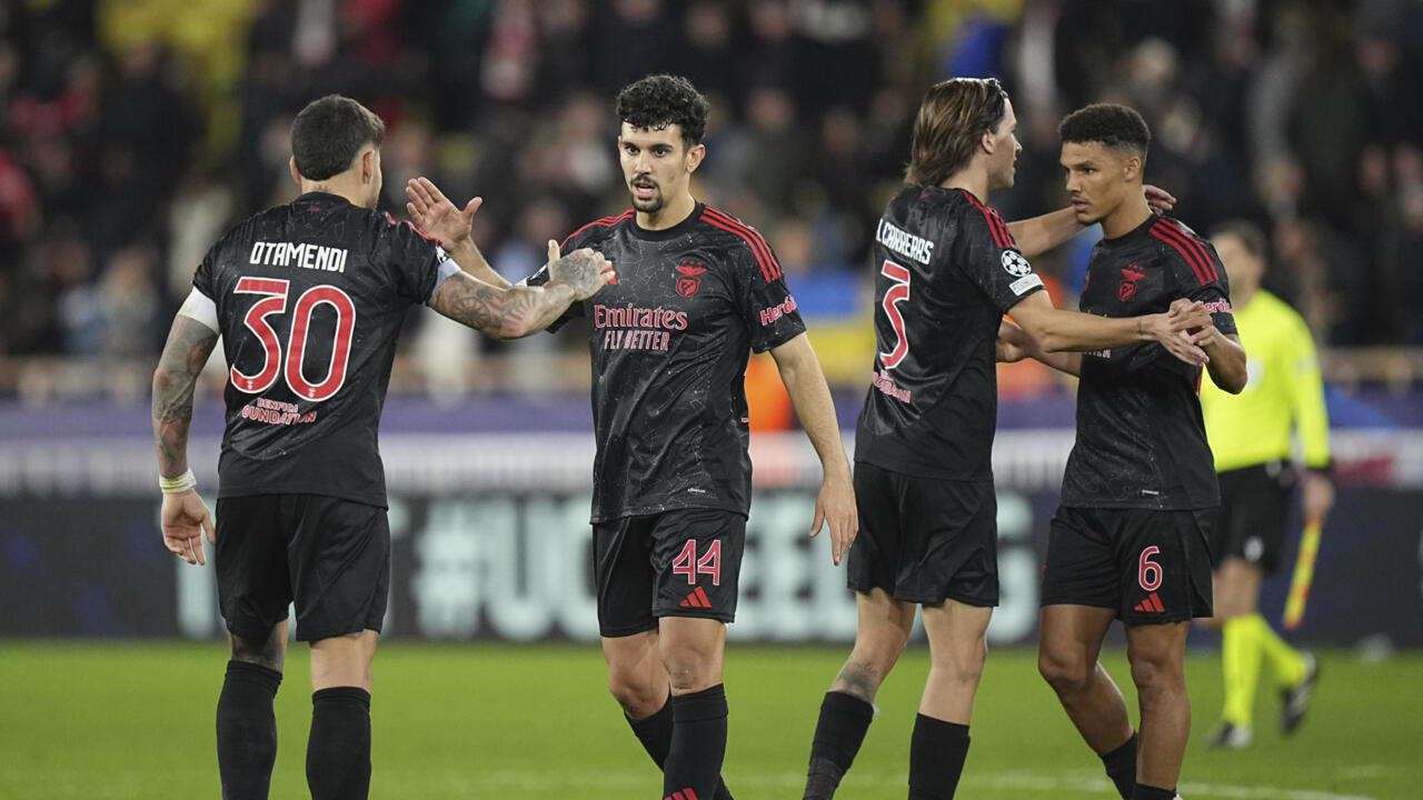 Futebol: Benfica venceu Mónaco na Liga dos Campeões - RFI