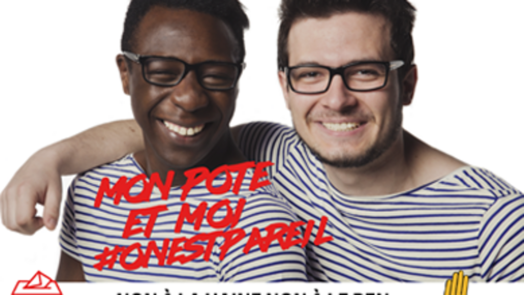 France: SOS Racisme dit non à la haine, non à Le Pen