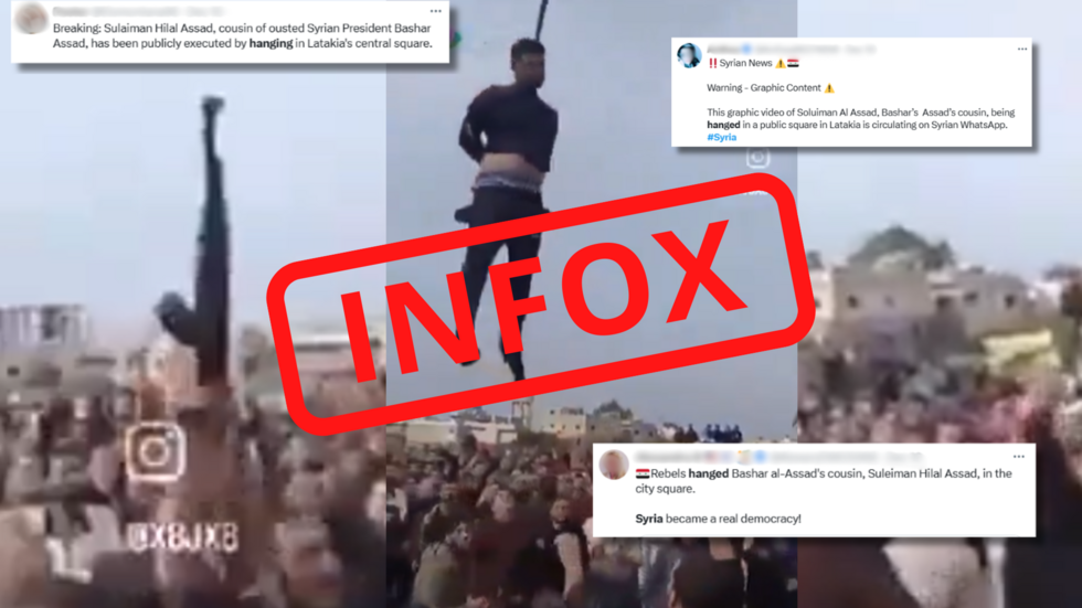 Syrie: la fausse exécution de l'un des cousins de Bachar el-Assad sème ...