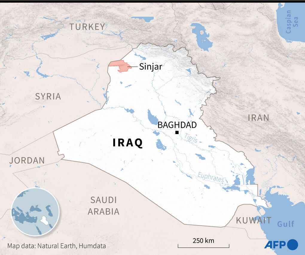 Decade after IS horrors, Iraq's Sinjar remains in ruins