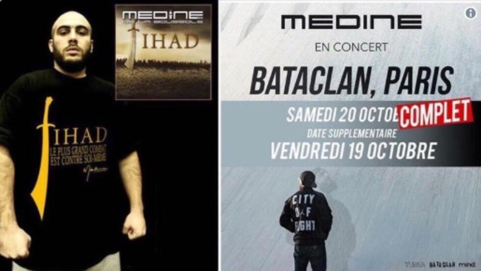 Controversial French rapper Medine cancels Bataclan concert