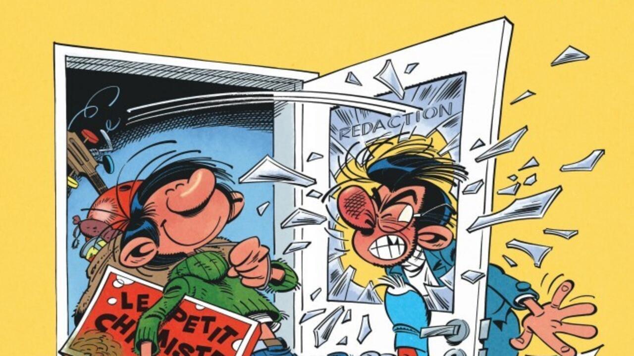 Gaffe au Lagaffe de Delaf ! - Sur le pont des arts