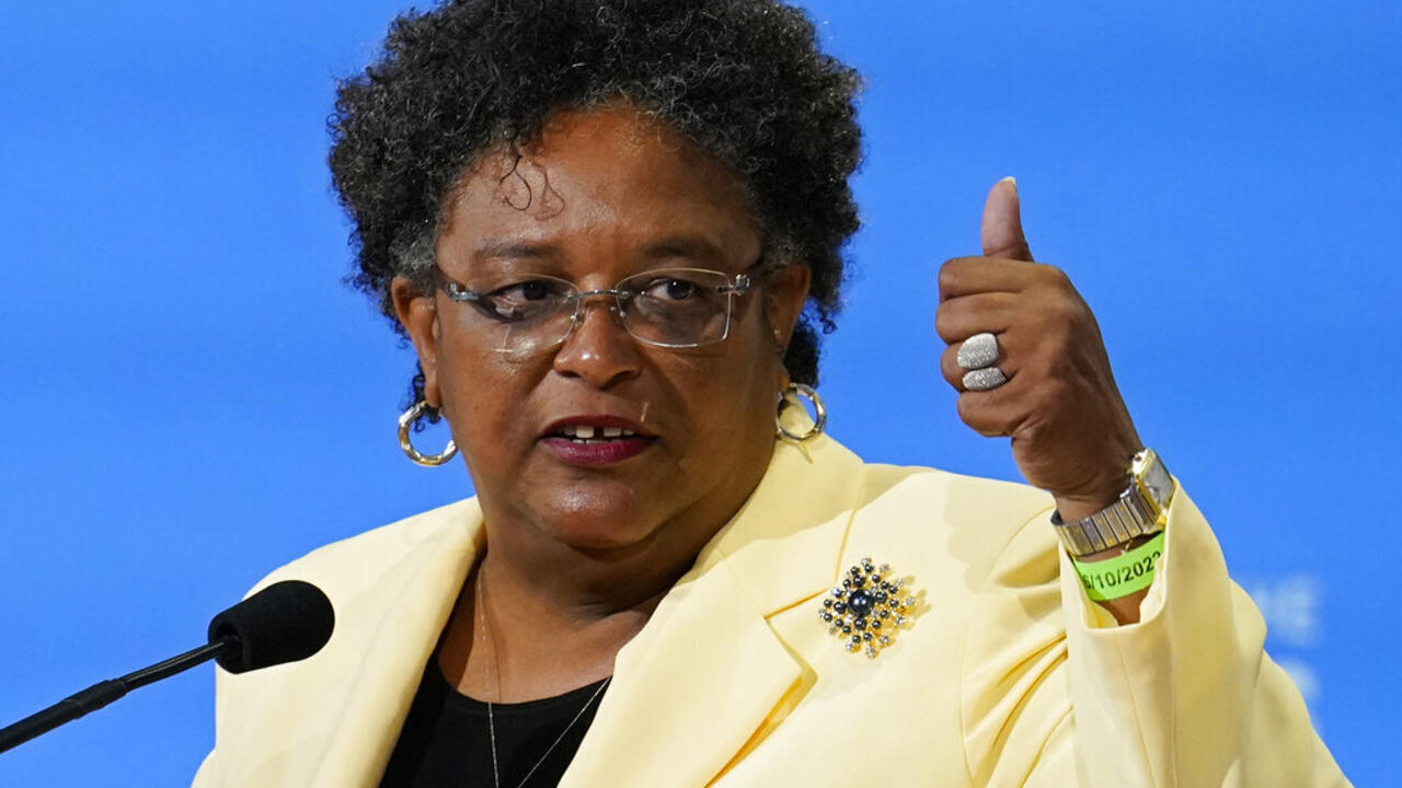 Finance climatique: qui est Mia Amor Mottley, chantre d’un nouvel ordre ...