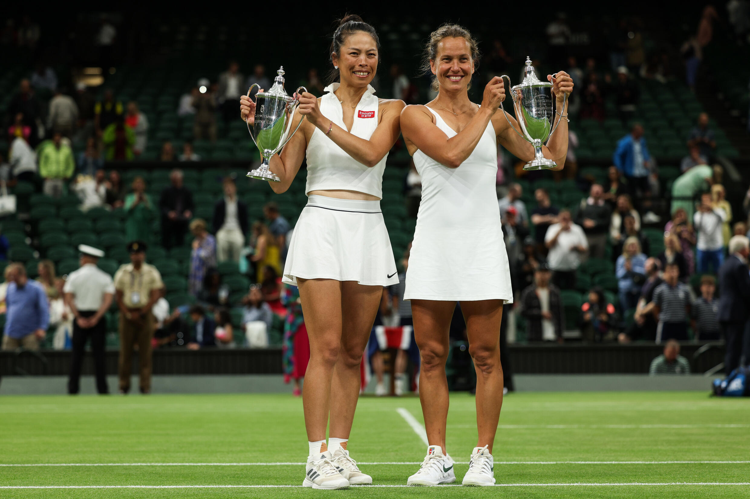 Strycova hails motherhood as factor in Wimbledon doubles success