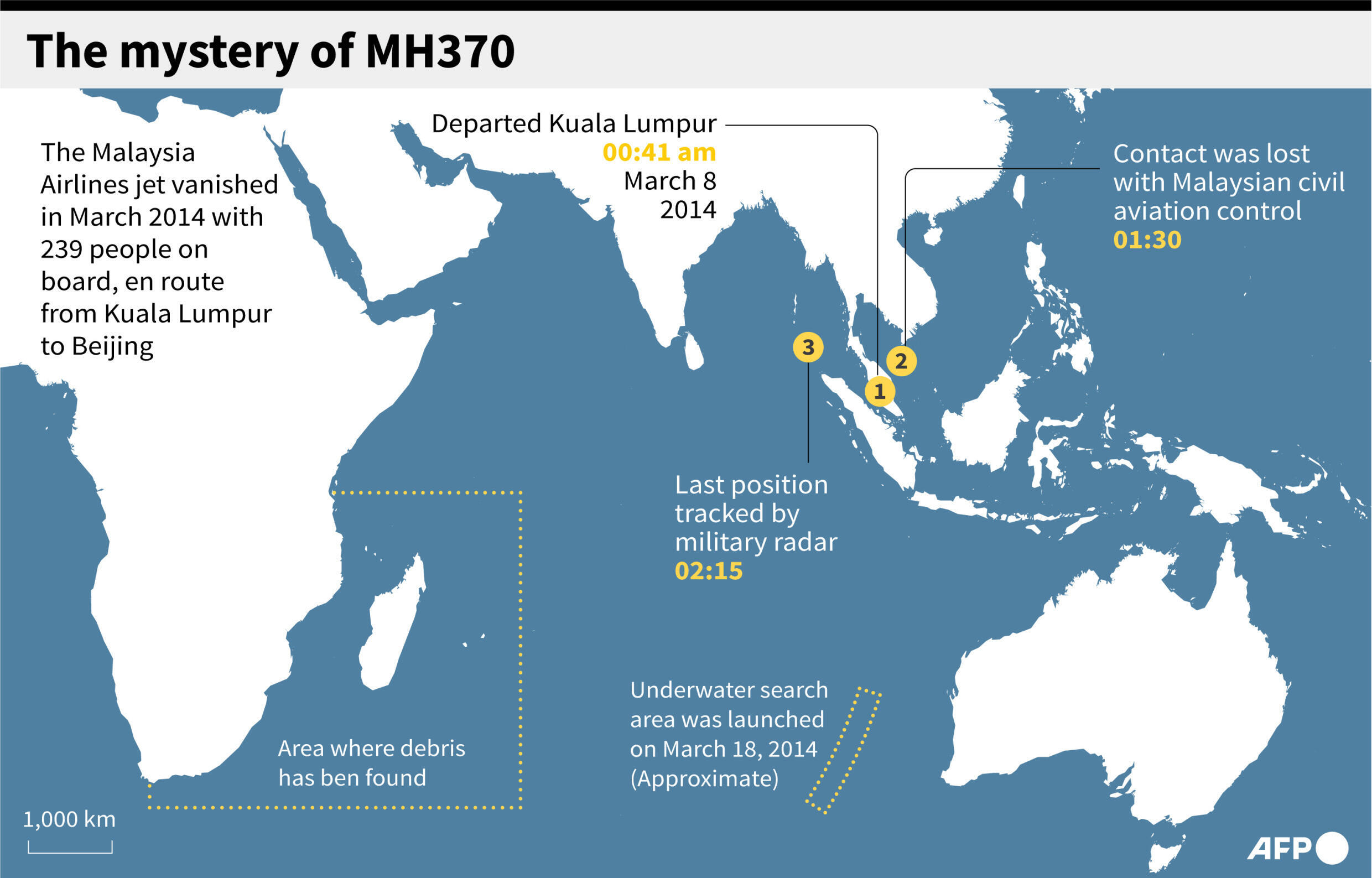 Malaysia agrees to resume search for missing MH370 plane