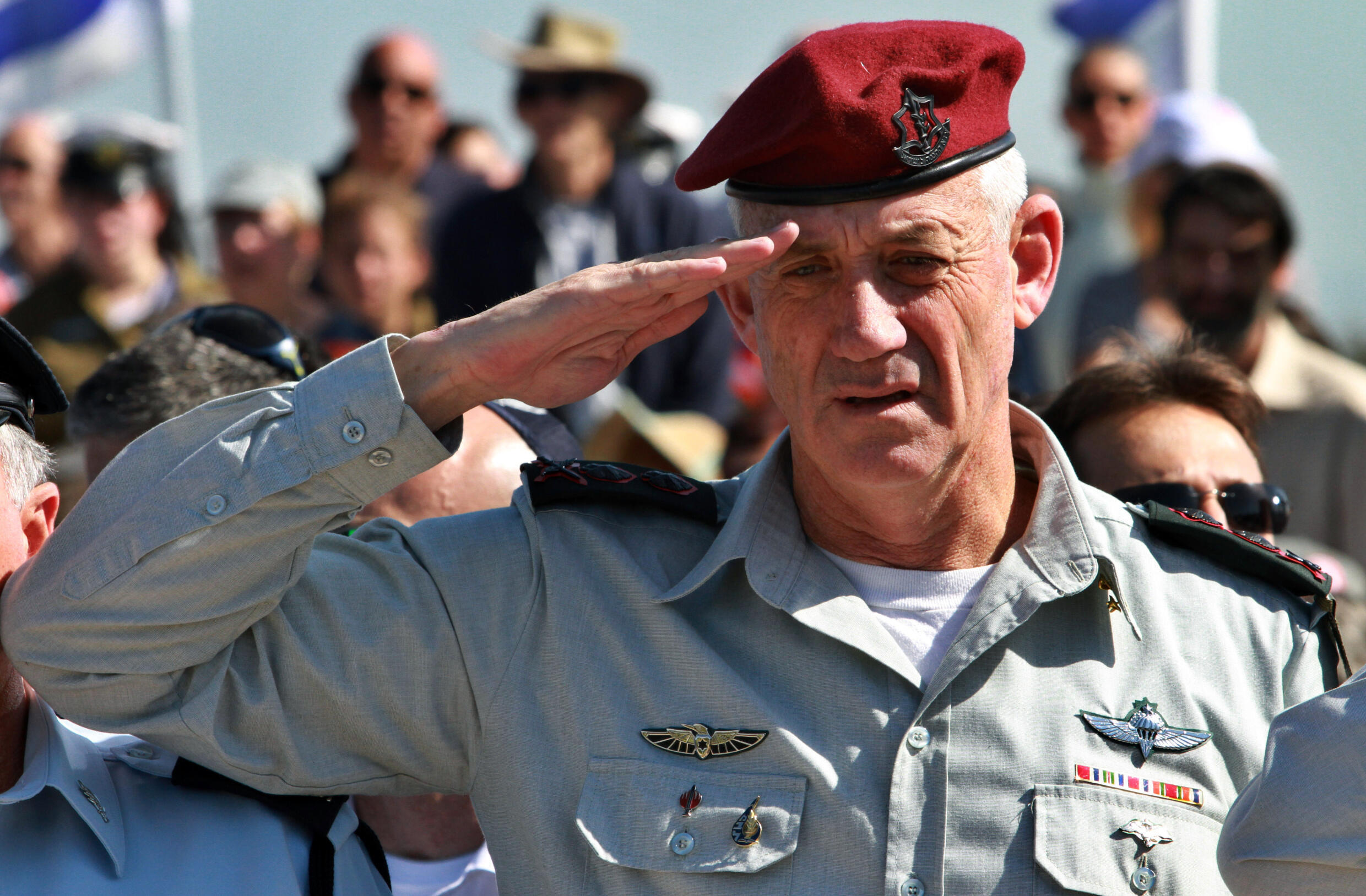 Benny Gantz: ex-general eyes PM job again