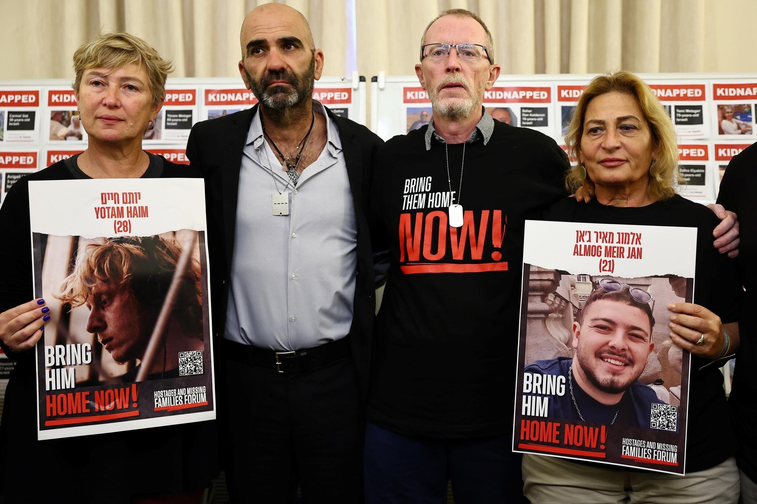 Gaza hostages' families detail 'nightmare' wait for news