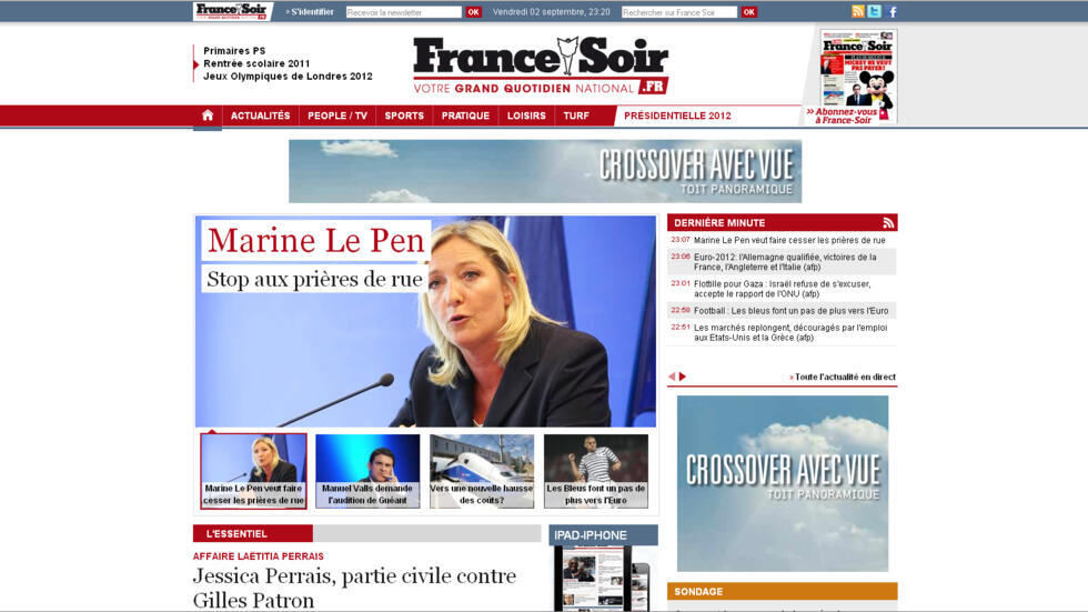Est-ce le début de la fin pour le journal France Soir ? - Chronique des ...