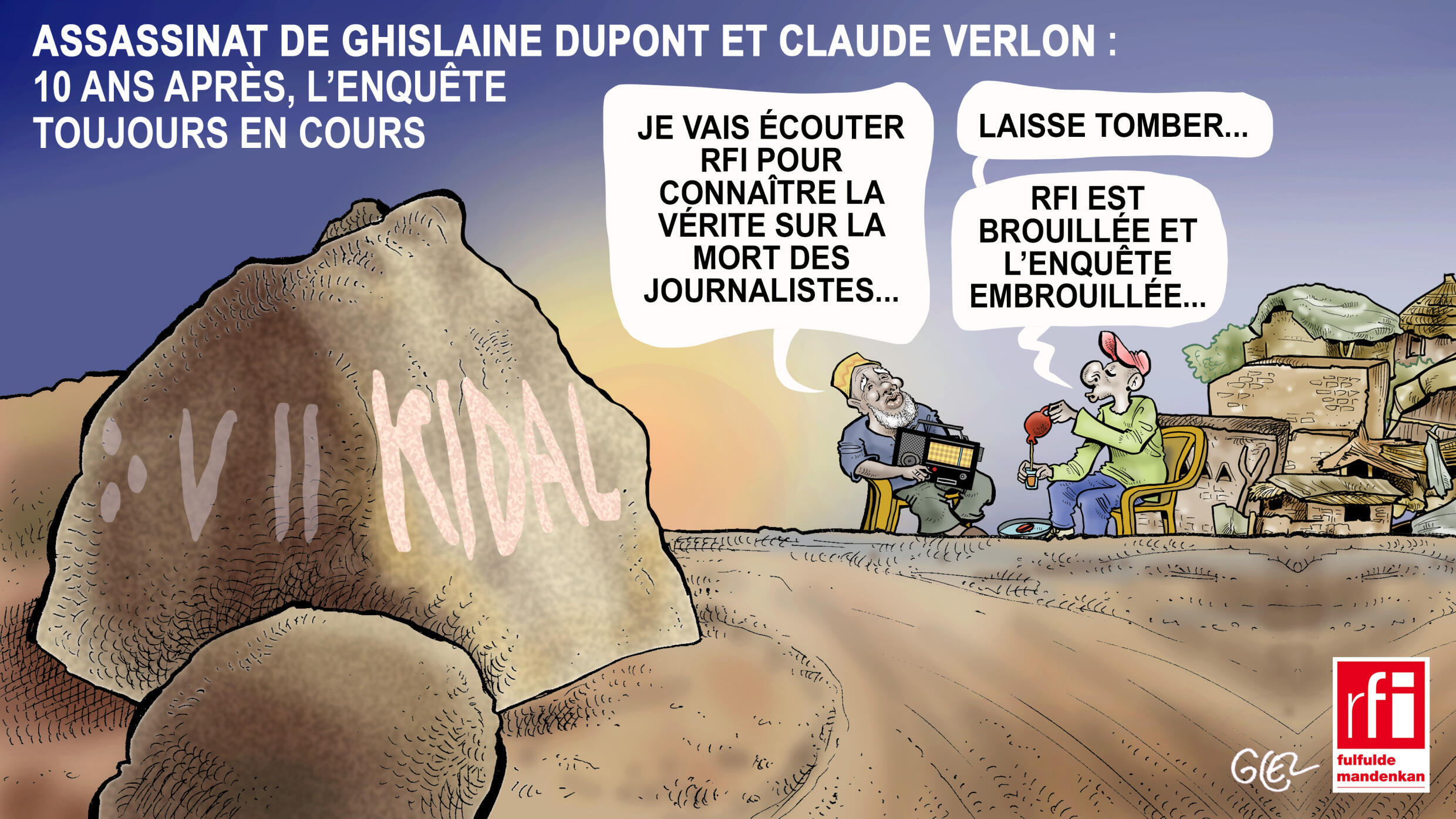 Ghislaine Dupont / Claude Verlon - Ƴan jaridun Congo da Cote d'Ivoire ...