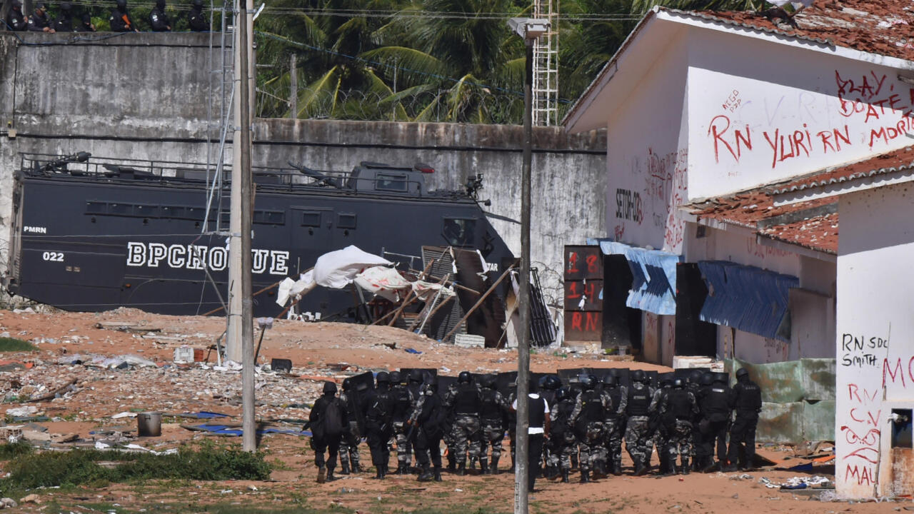 Brésil: des renforts militaires pour assurer la sécurité des prisons