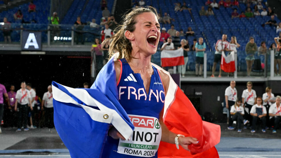 Athlétisme: la Française Alice Finot sacrée championne d'Europe du ...