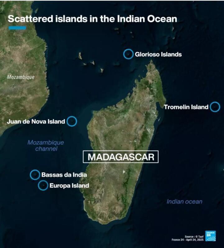 Row over Scattered Islands revived as France and Madagascar hold talks