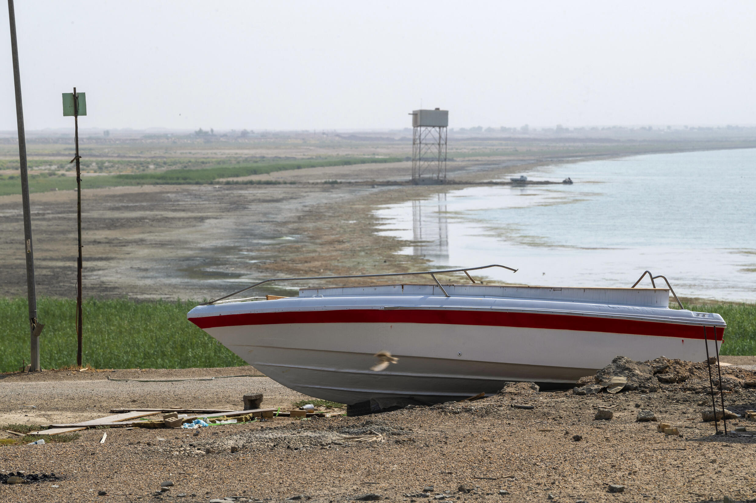 'No more water': Iraq drought claims lakeside resort