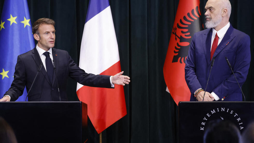 UE: en visite en Albanie, Macron présente une nouvelle approche à l ...