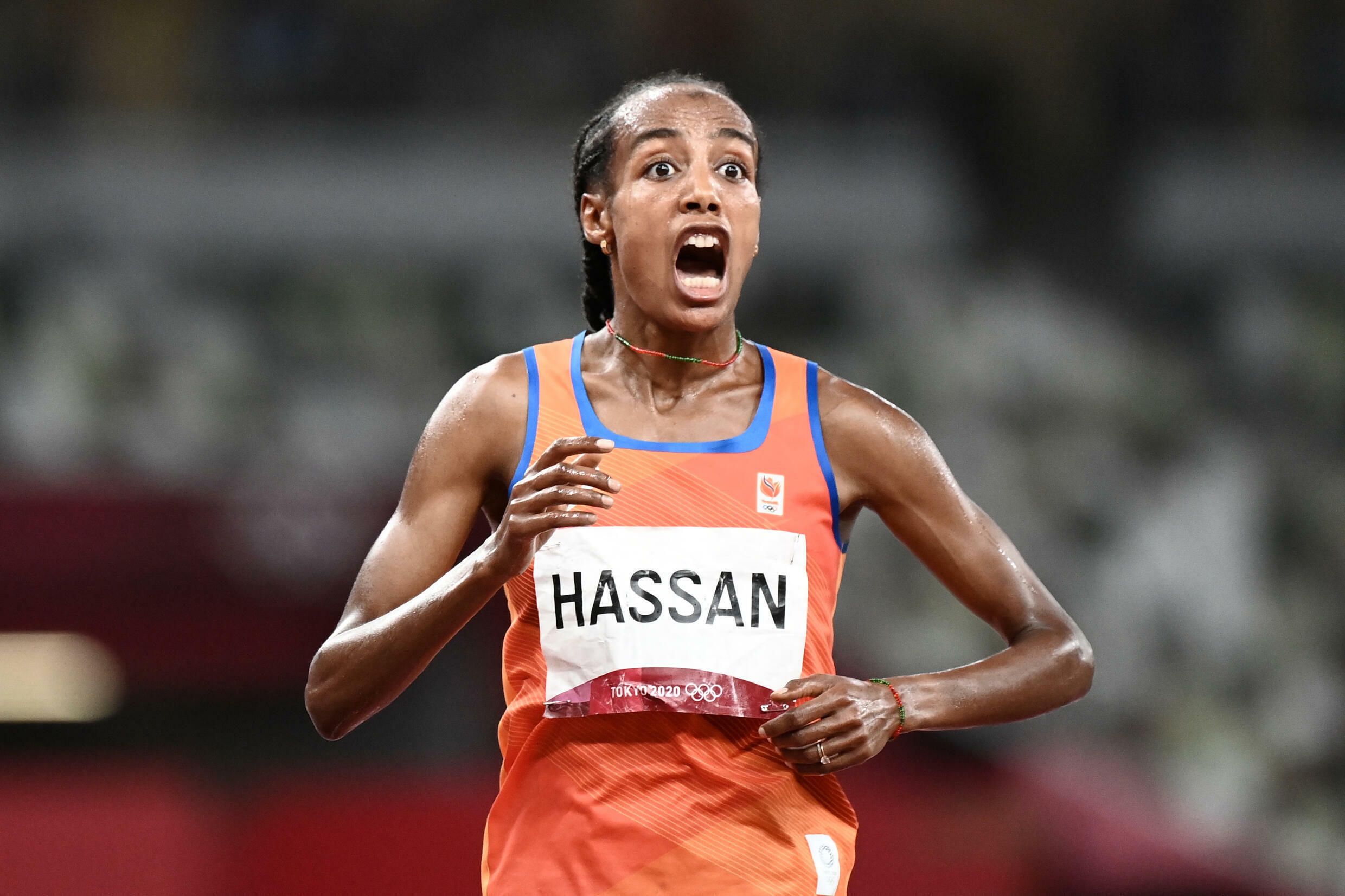 Hassan wins Olympic 5,000m in first step in treble gold bid - RFI