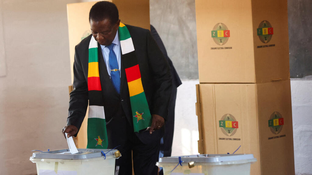 Zimbabwe vote spills into second day as opposition alleges rigging