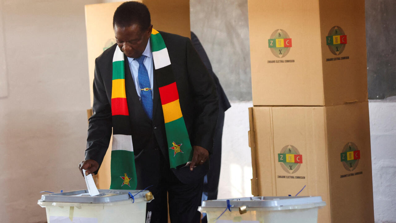 Zimbabwe vote spills into second day as opposition alleges rigging