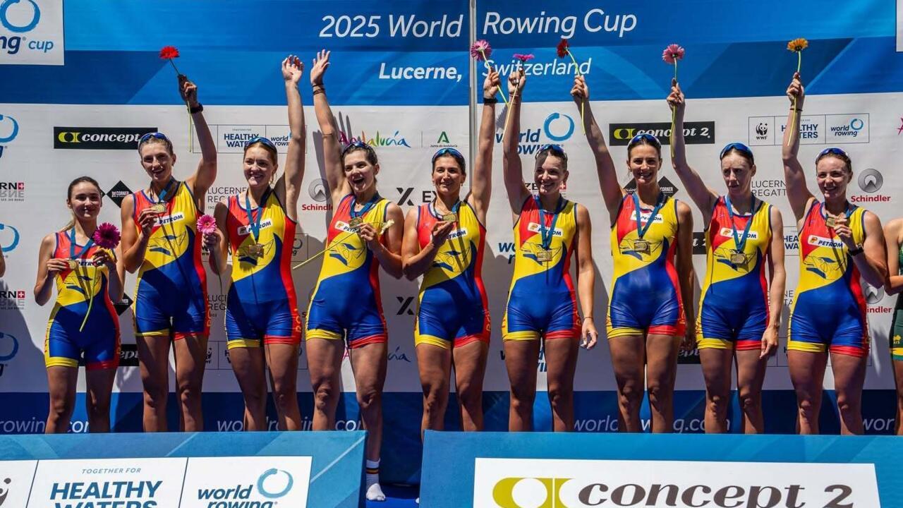 România, șase medalii la etapa de Cupă Mondială de canotaj de la ...