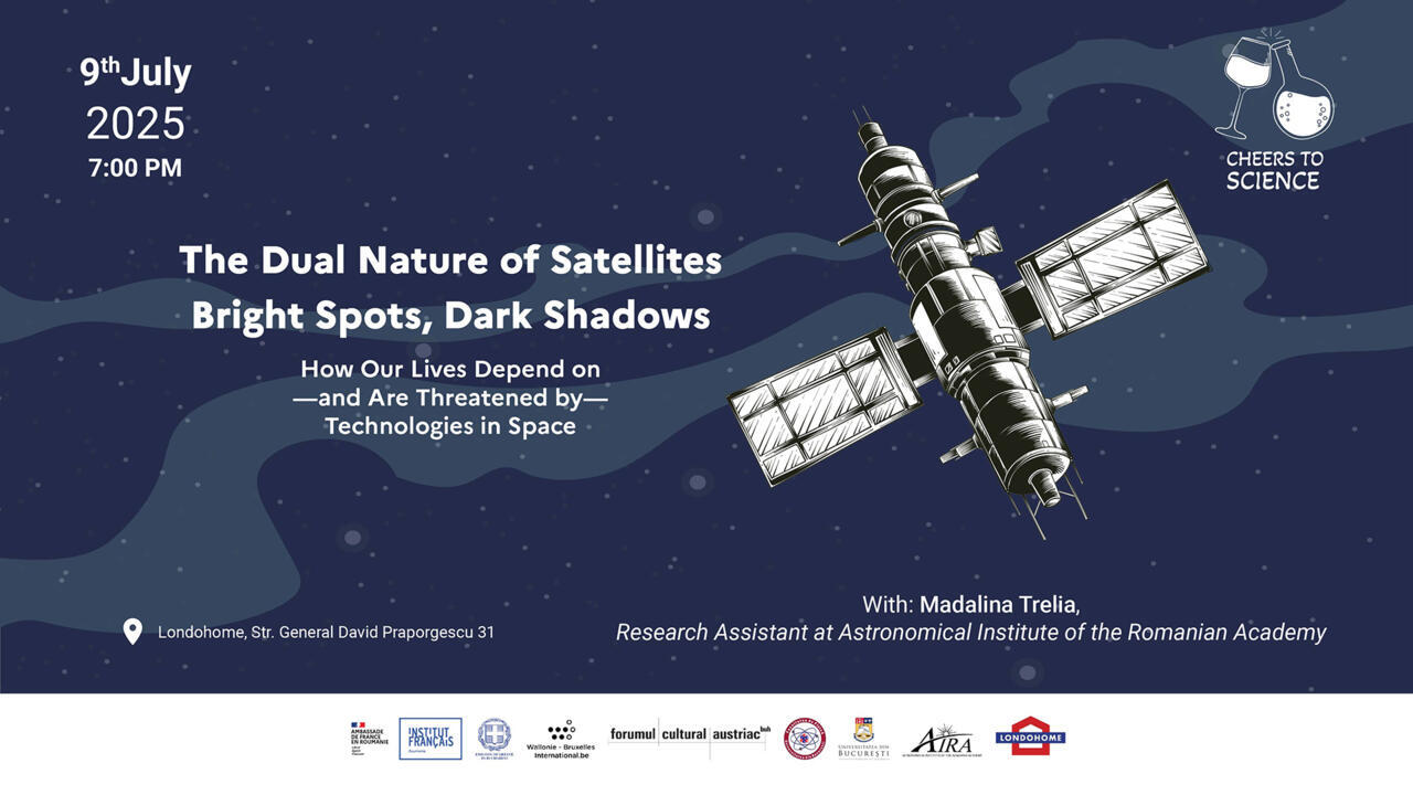 „Cheers to Science” revine cu un nou episod dedicat sateliților și ...