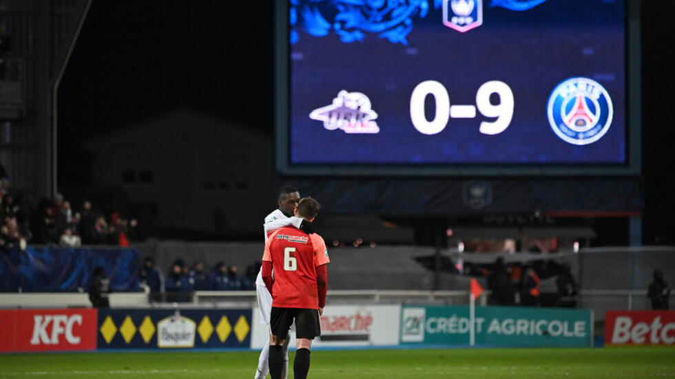 Coupe de France: le PSG de Mbappé beaucoup trop fort pour Revel