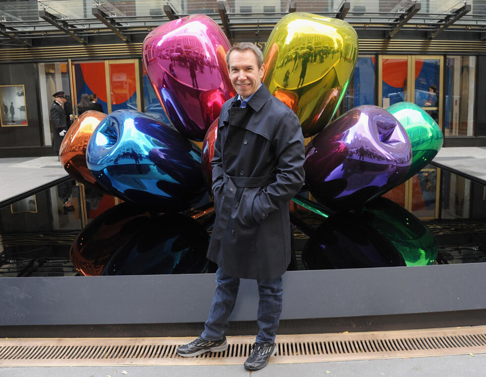 Jeff Koons Inaugurates His Tulip Sculpture In Paris Bouquet De Tulipes