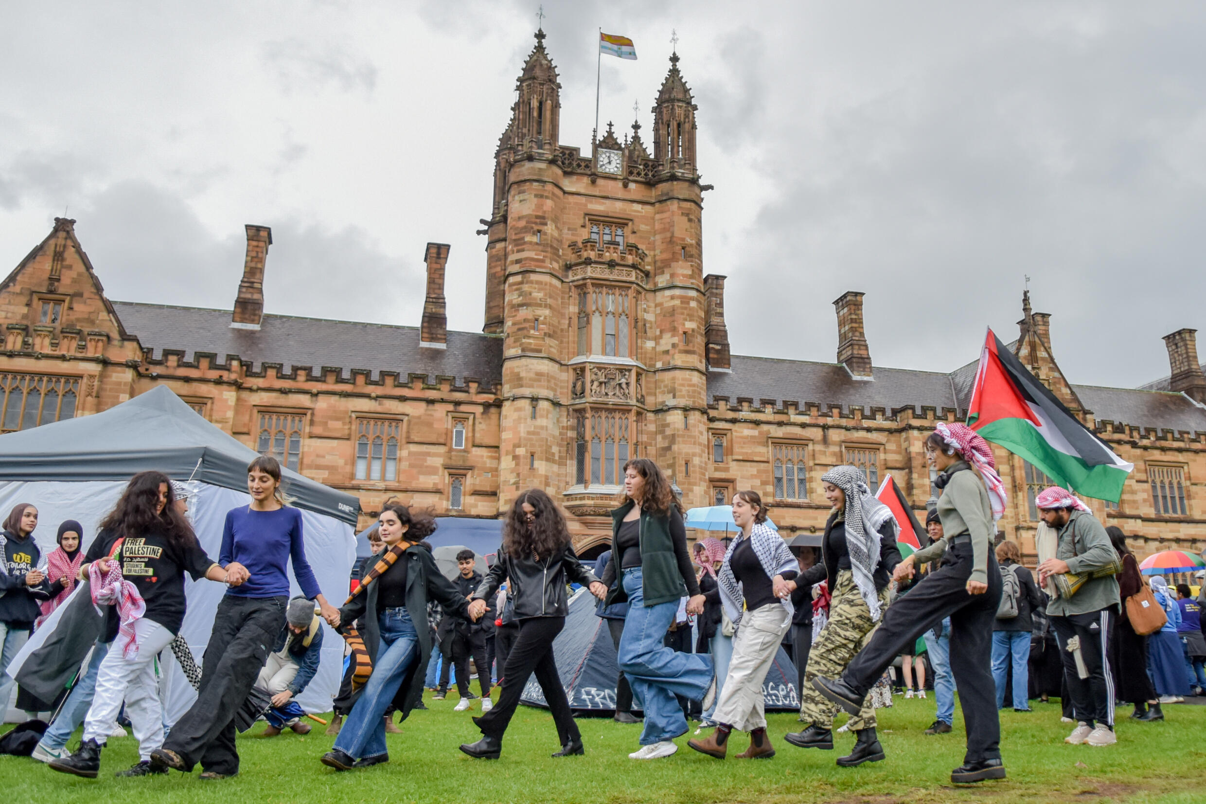 Campus protests over Gaza war hit Australia