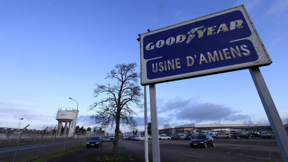 La fin de Goodyear à Amiens dans le nord de la France