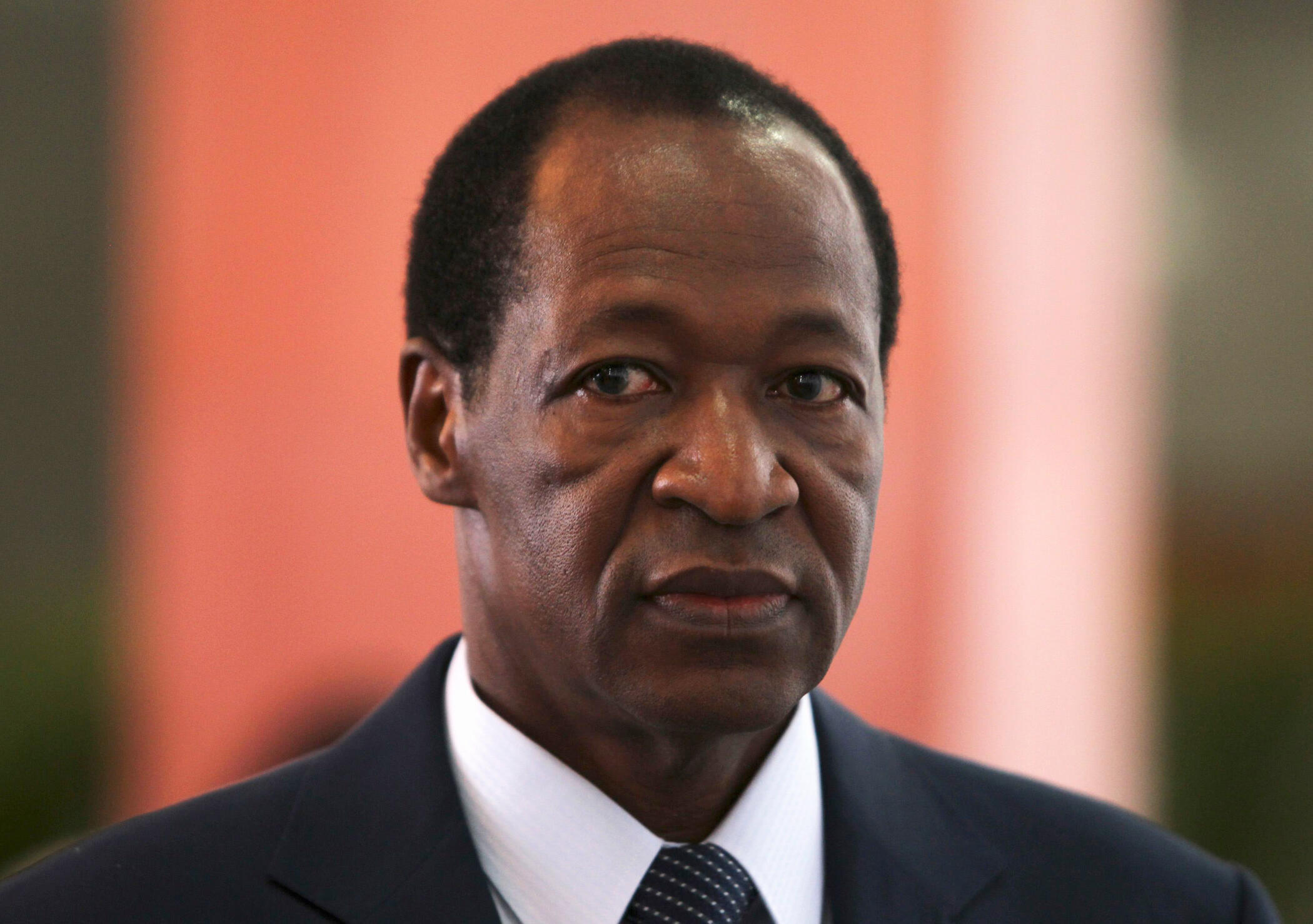 Blaise Compaoré, président du Burkina Faso, médiateur de la Cédéao ...