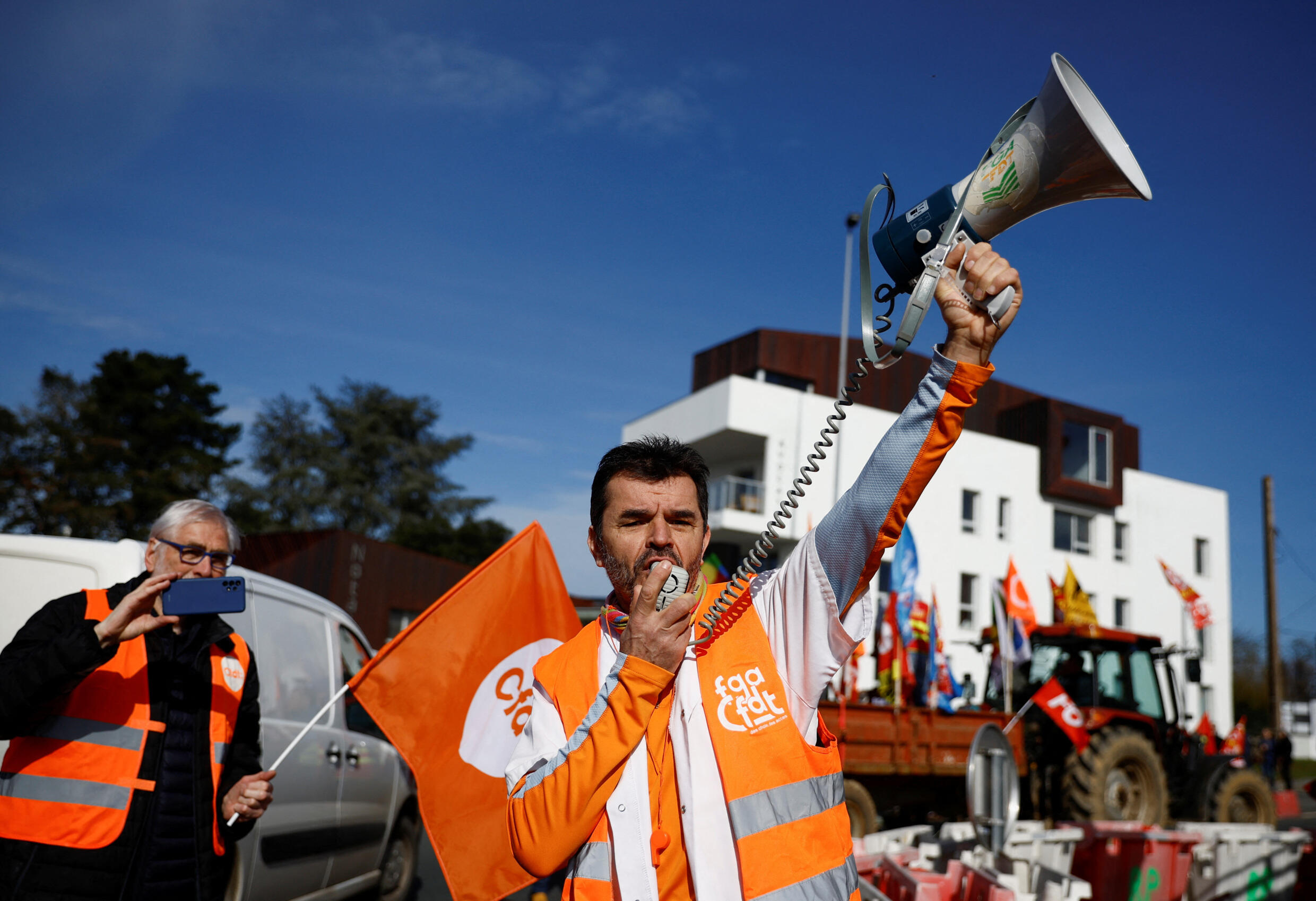 Why French trade unions wield political clout despite low membership