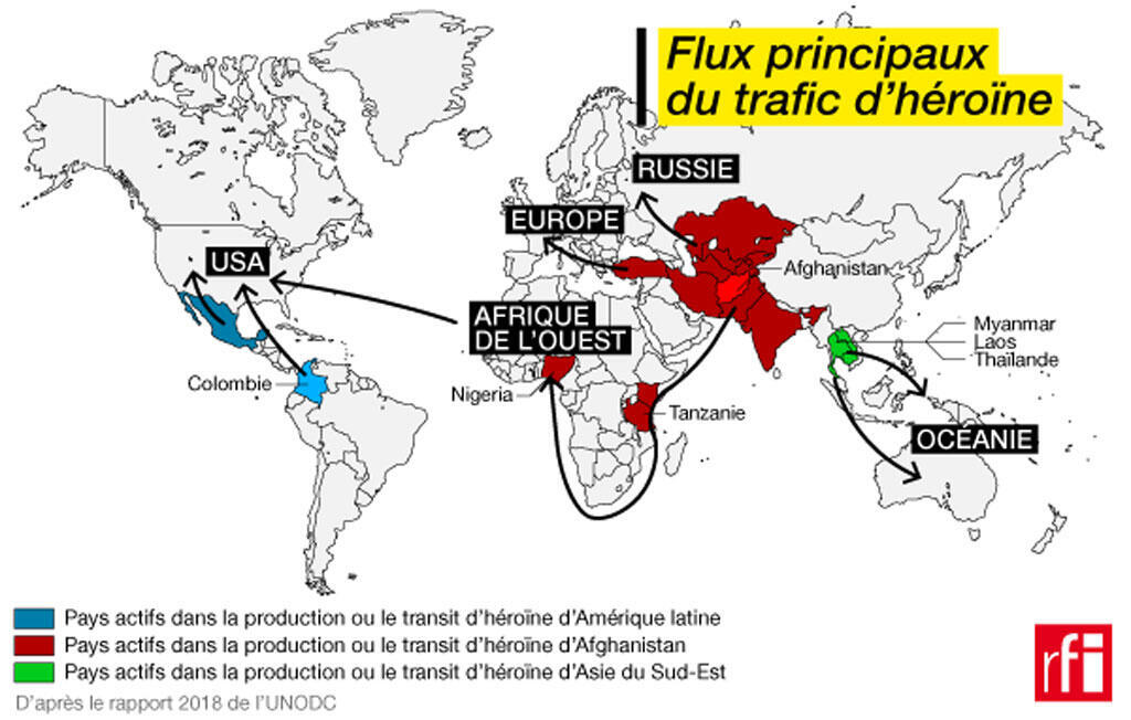 Drogues en hausse: les derniers chiffres et tendances de l’ONU