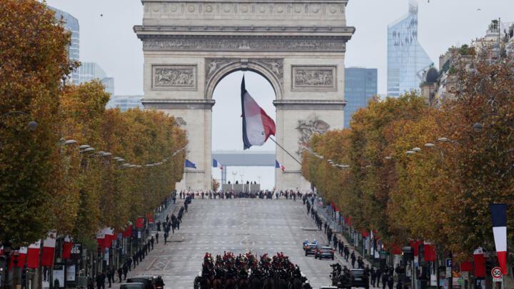 A França comemora o fim da Primeira Guerra Mundial