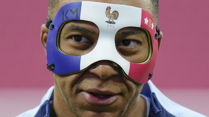 Euro 2024: Mbappé et son masque au cœur du choc entre la France et les ...